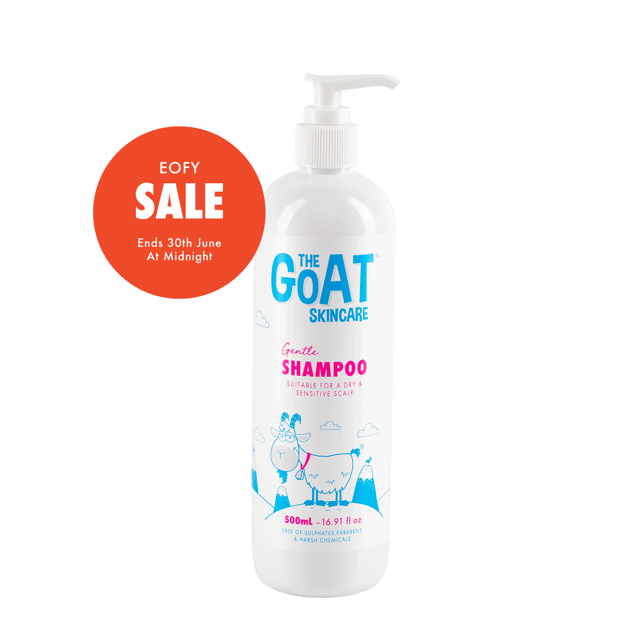 The Goat Skincare Shampoo 500ml - The Goat Skincare